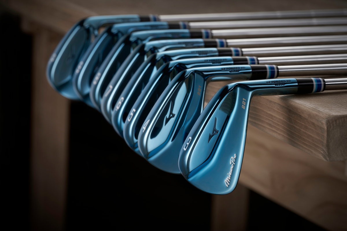 Mizuno Pro 221 Limited Edition Blue IP 4 PW