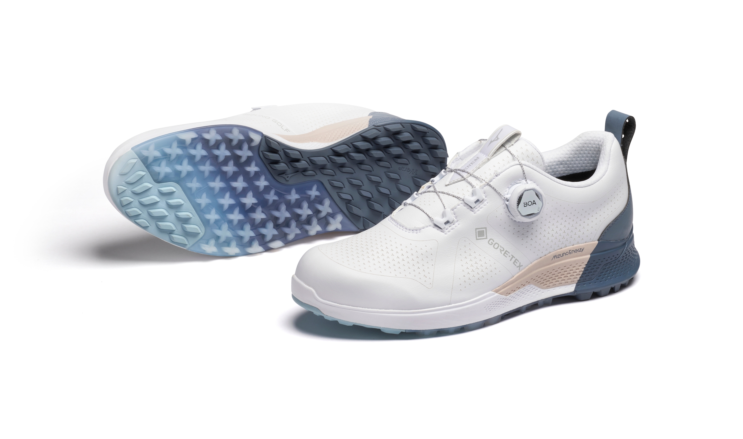 Mizuno Genem WG GTX Boa White Navy Mizuno Golf Specialist Deutschland Osterreich Schweiz